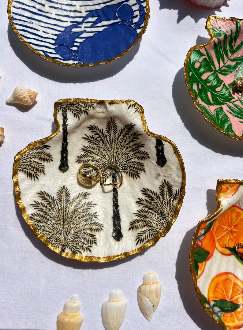 Scallop Shell Dish - Etsy