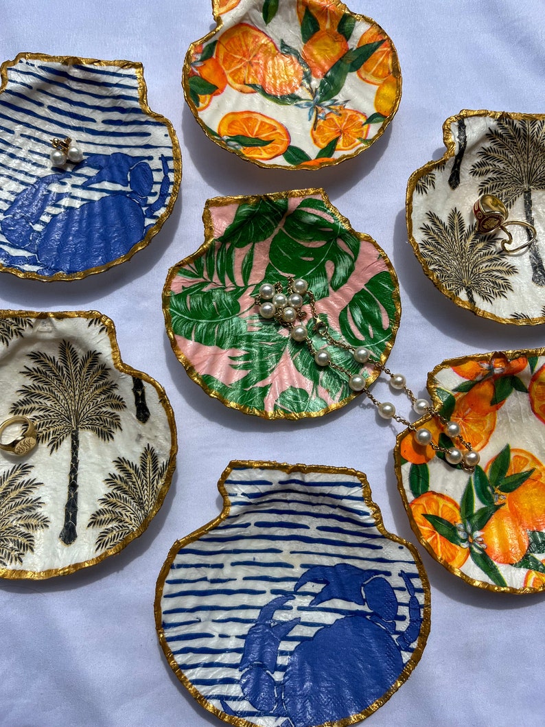 Scallop Shell Dish - Etsy