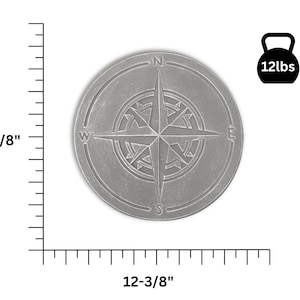 Garden Decoration: Compass Stepping Stone, Compass Rose Statue for ...