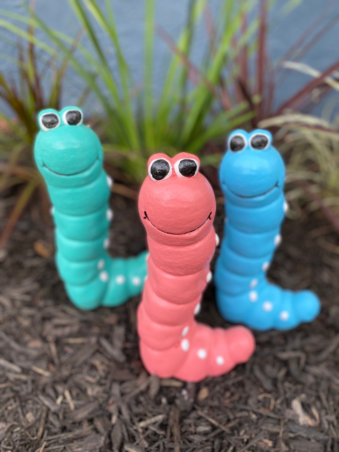 Concrete Caterpillar Statue for Alice and Wonderland Decor Statue of ...
