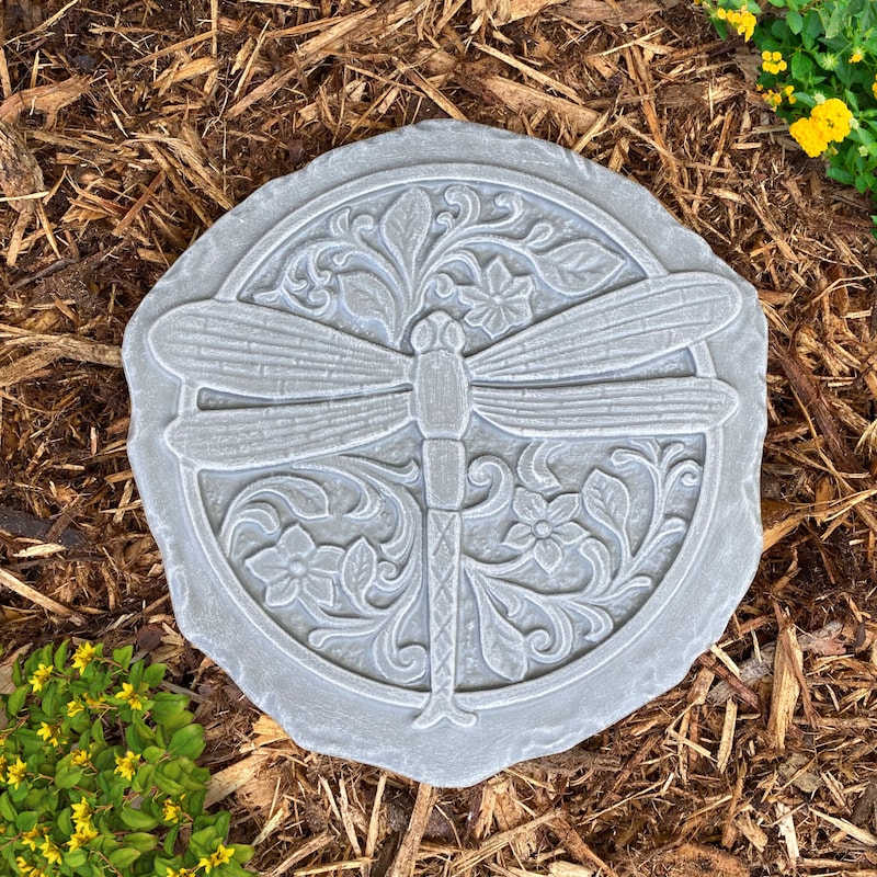 Dragonfly Memorial Stone - Etsy