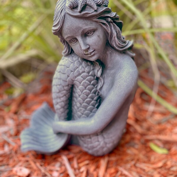 Mermaid Statue - Etsy