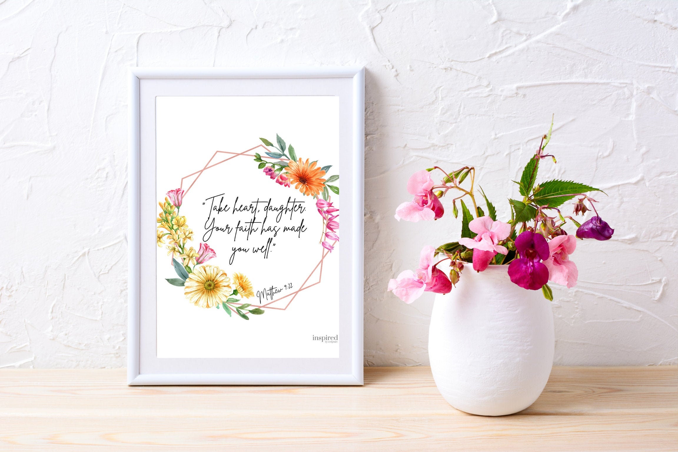 Take Heart Daughter Svg - Etsy