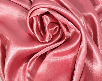 Pink Satin Fabric - Etsy