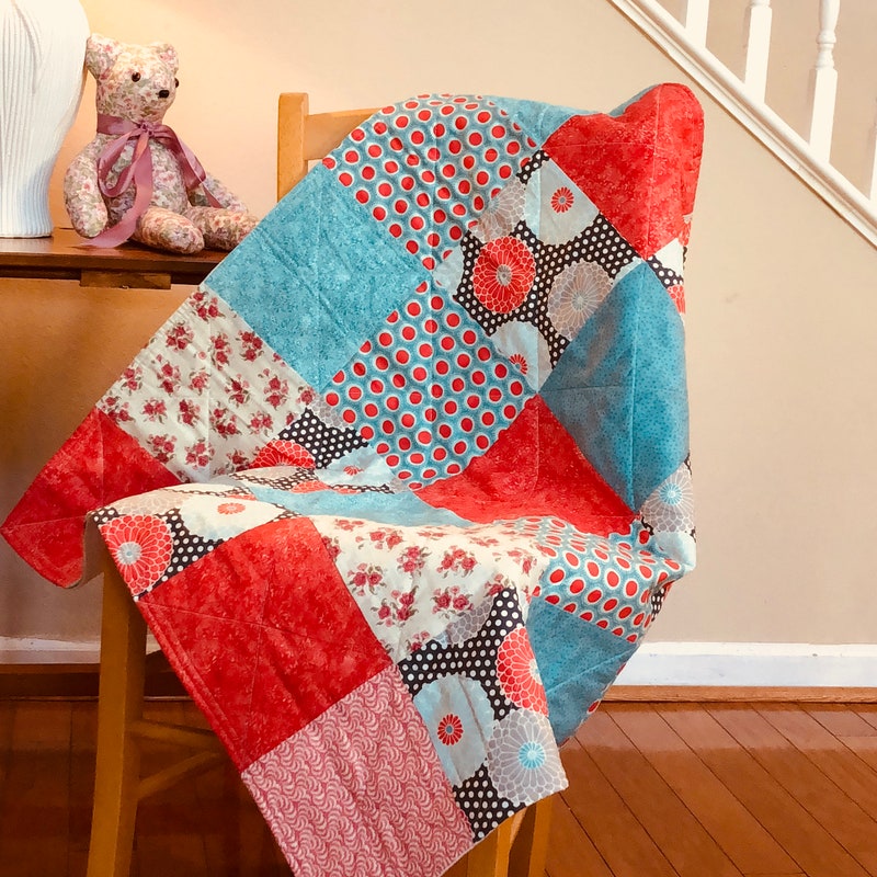 Baby Blue and Orange - Etsy