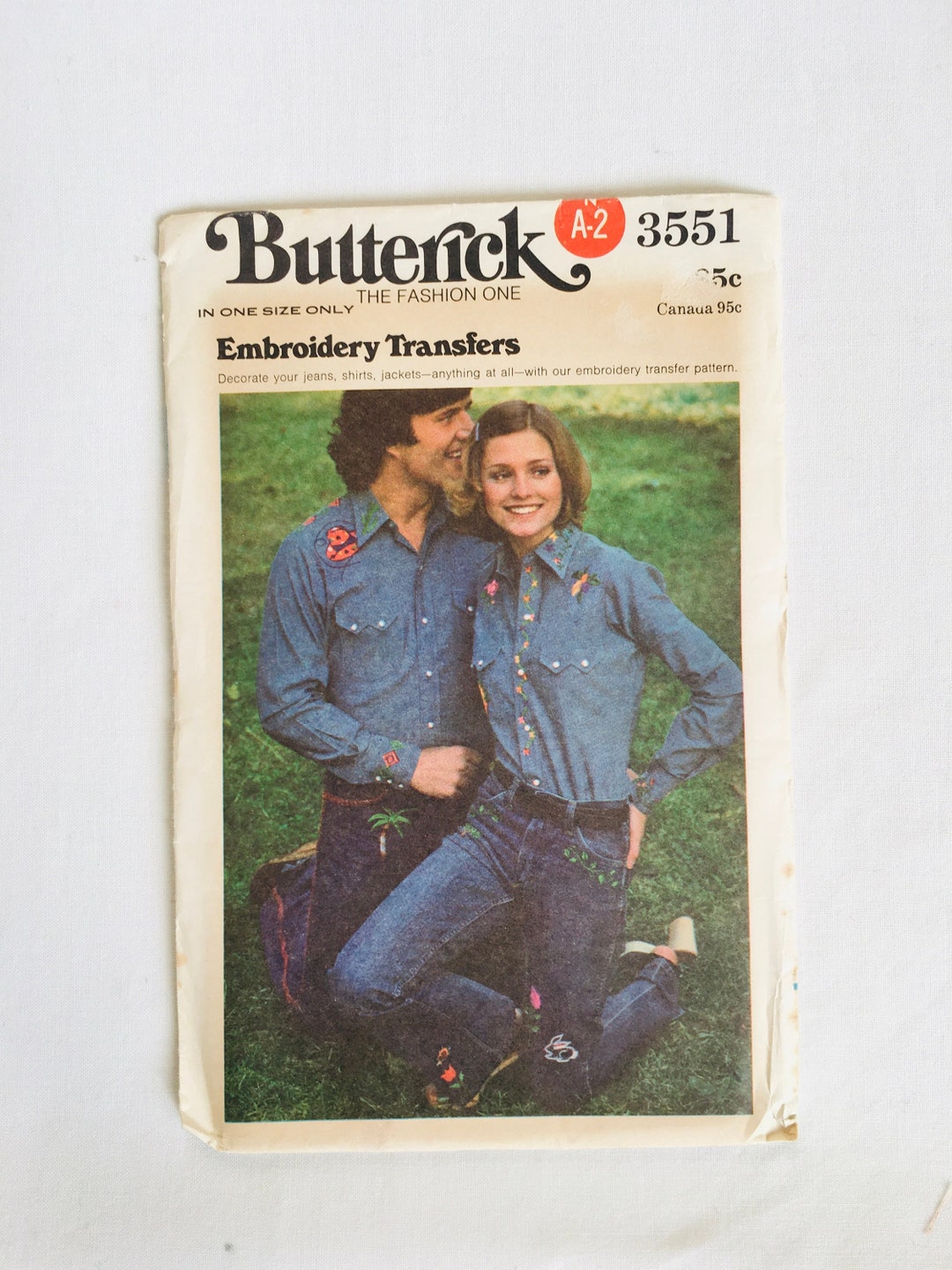 Vintage Embroidery Transfer Pattern/embroidery Transfers/embroidery ...
