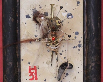 Xella Voodoo Doll in Frame - Etsy