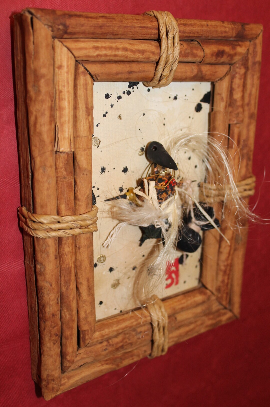 Plaque Voodoo Doll in Frame - Etsy