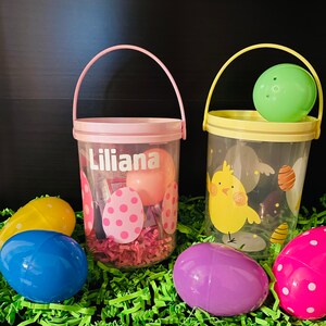 Easter Containers, Small Easter Basket, Fillable Easter Container, Kids ...
