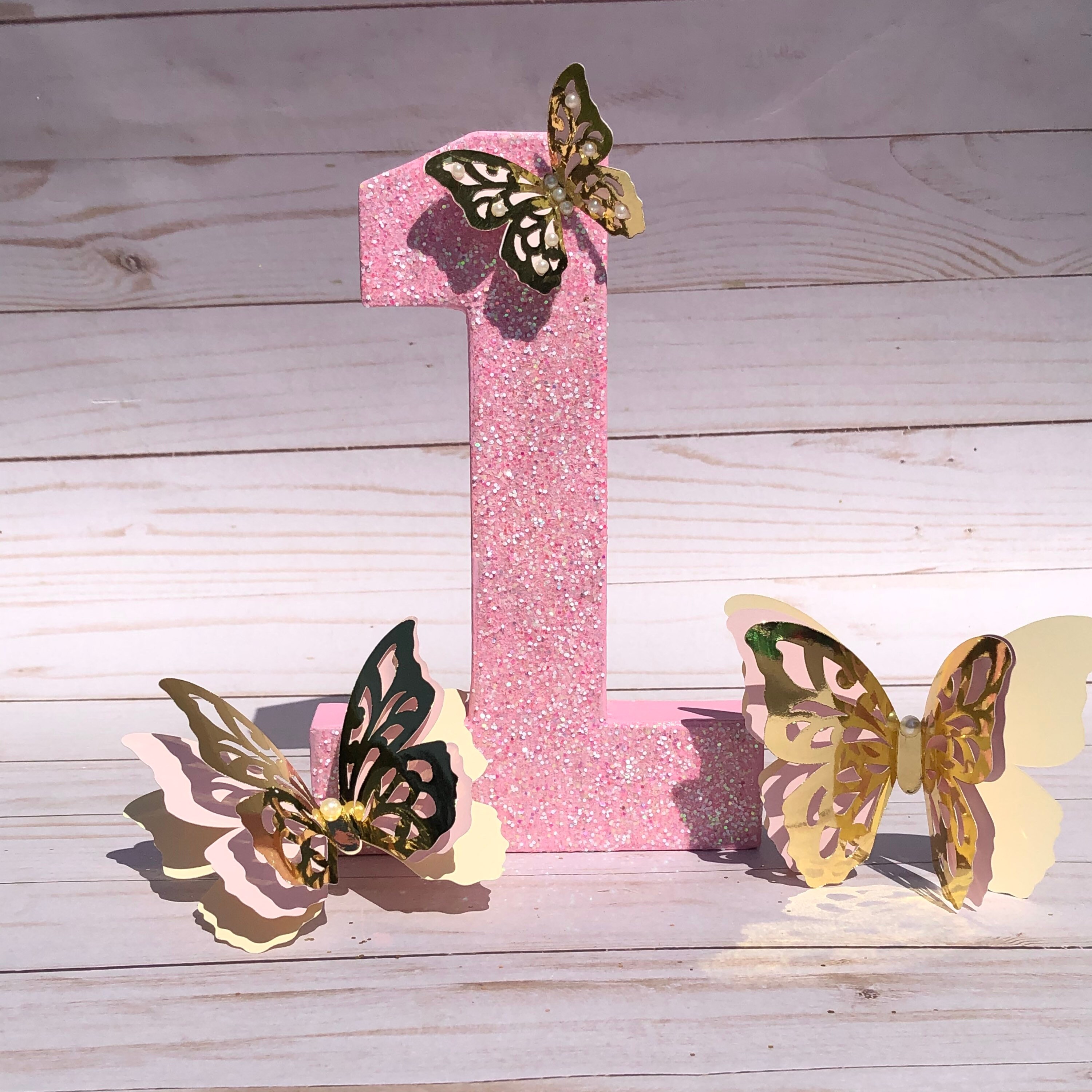 Butterfly Number Birthday Number Butterfly Birthday Number | Etsy