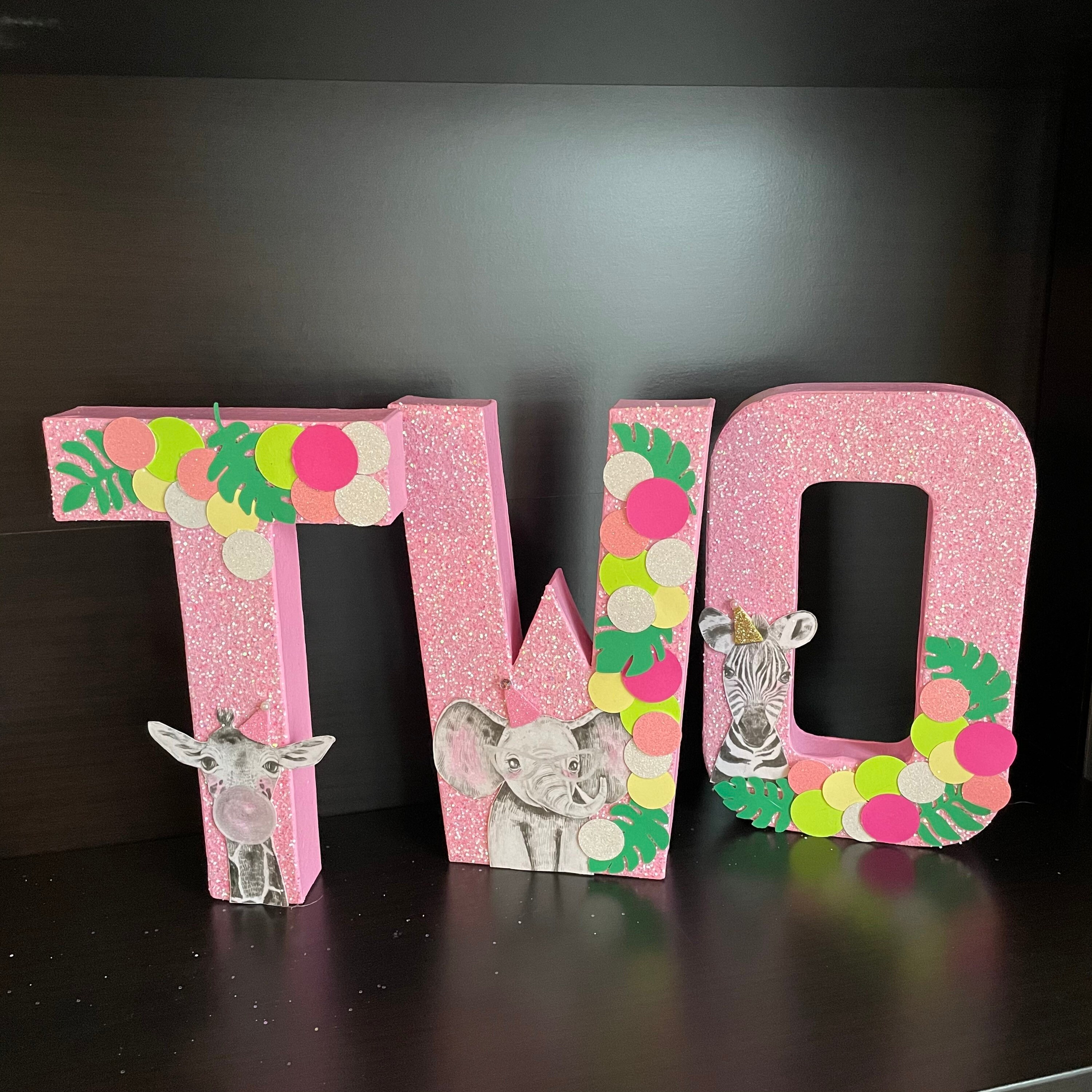 Two Wild Number Number Two 2nd Birthday Birthday Number | Etsy