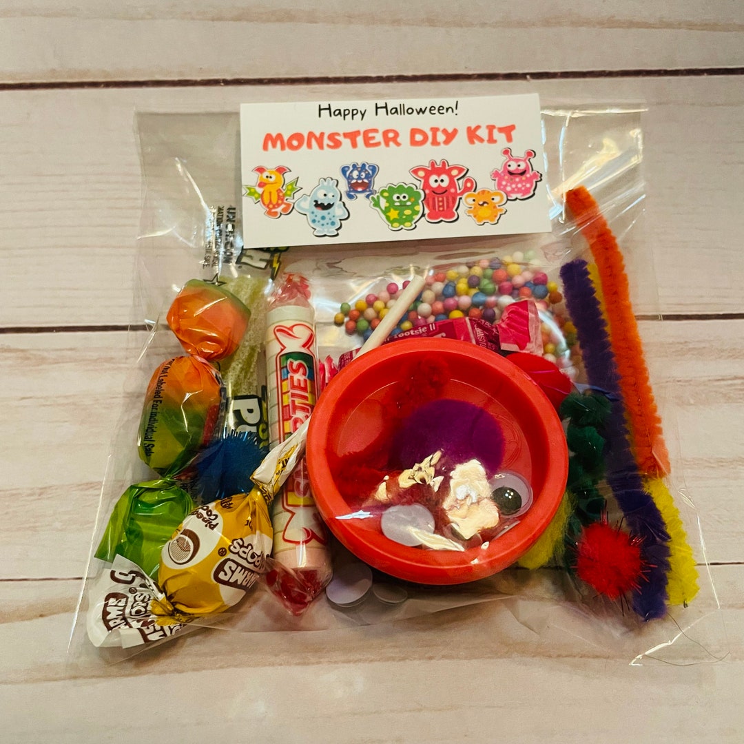 Halloween Monster Kits Halloween Party Favor Halloween - Etsy