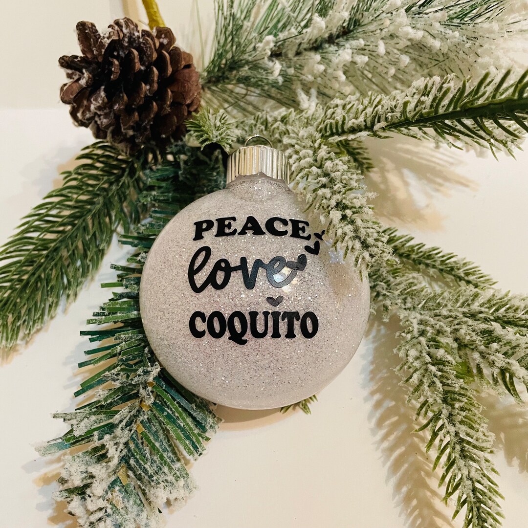 Coquito Christmas Ornament: Puerto Rican Holiday Decor - Etsy