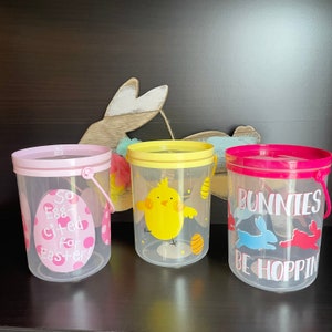 Personalized Easter Container, Easter Container With a POP IT and ...