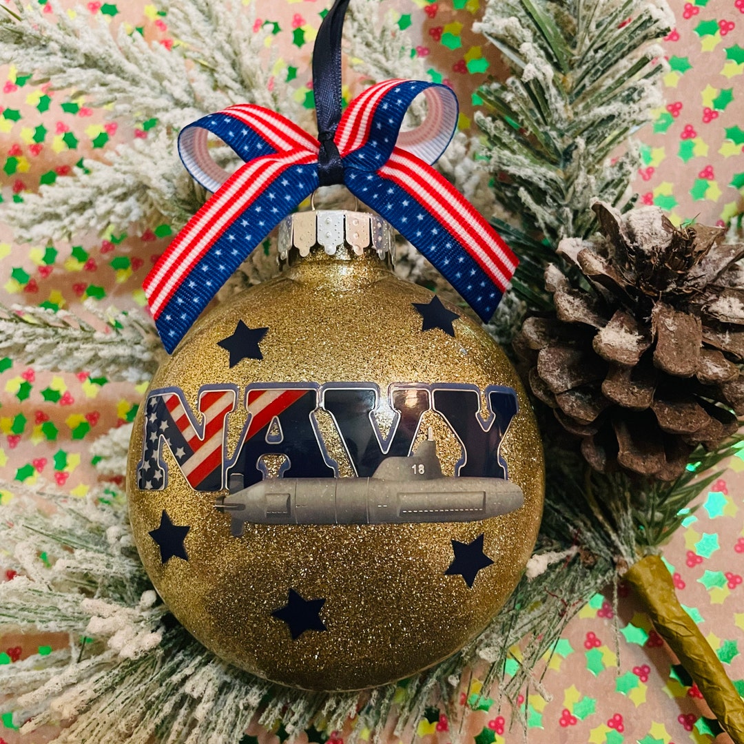 Navy Ornament, Service Member Ornament, Military Ornament, Service ...