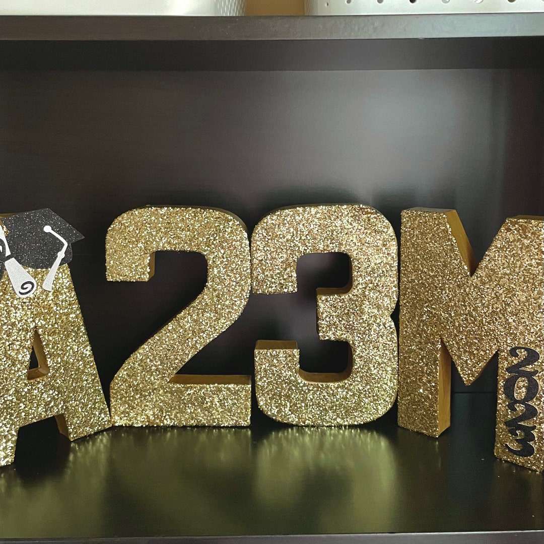 Graduation Letters, Graduation Numbers, Graduation Name, Graduation ...