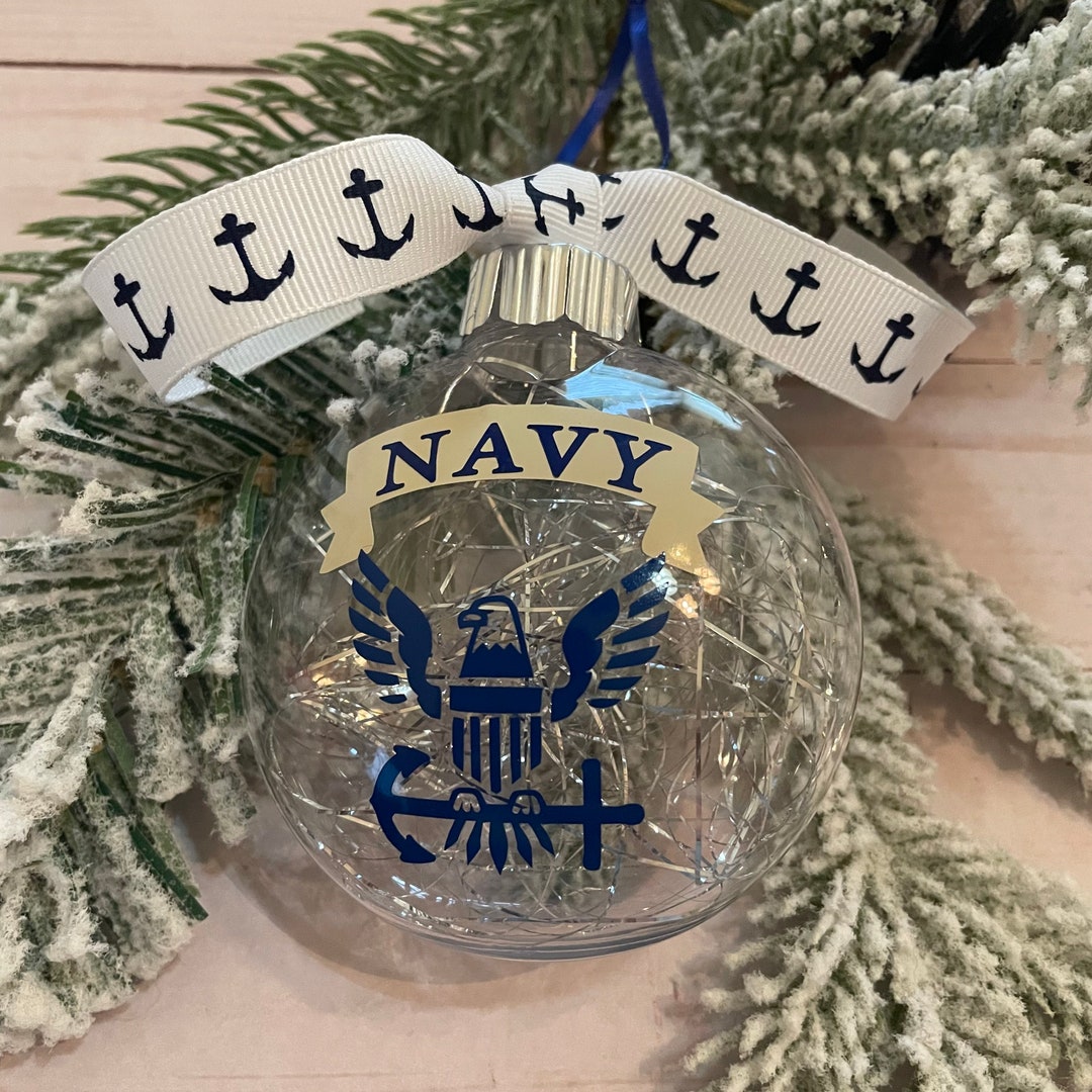 Navy Ornament, Service Member Ornament, US Military Ornament, Service ...