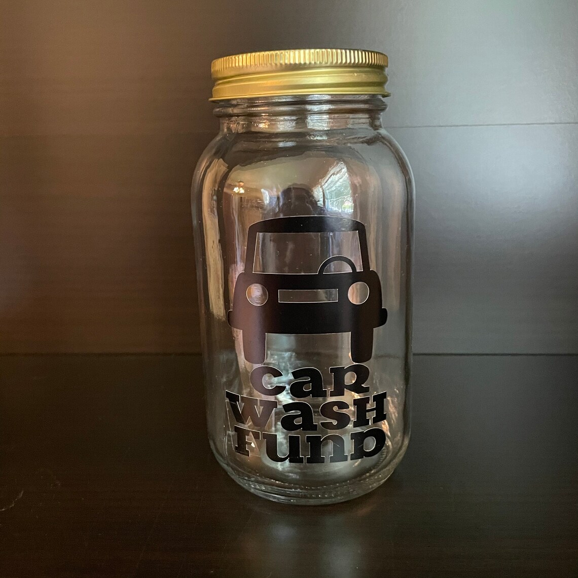 Car Fund Jar, Mason Jar, Money Jar, Treasure Jar, Memory Jar, Car ...