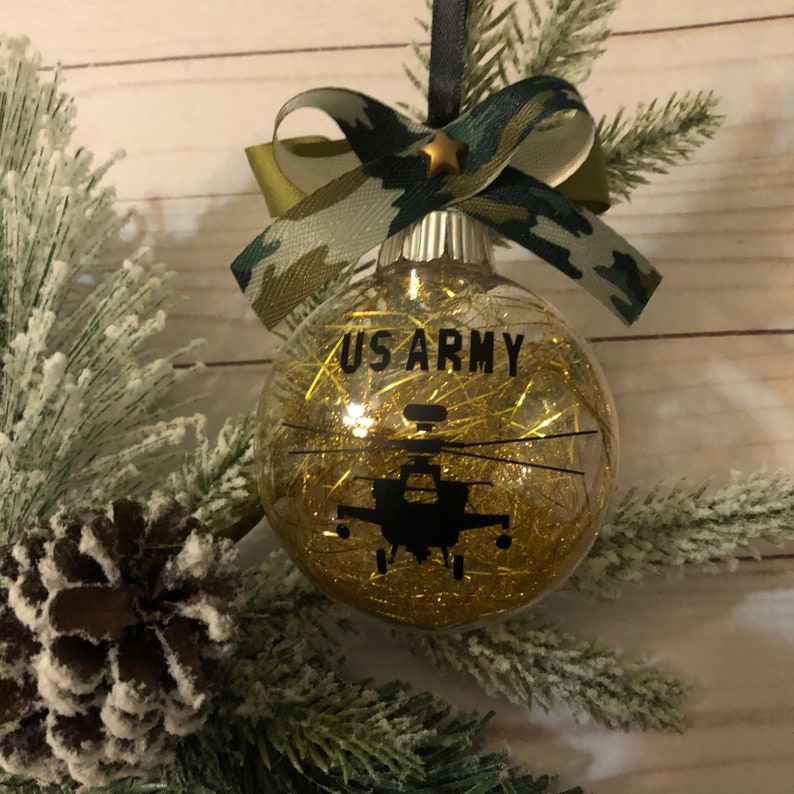 Army Ornament Service Member Ornament US Military Ornament - Etsy