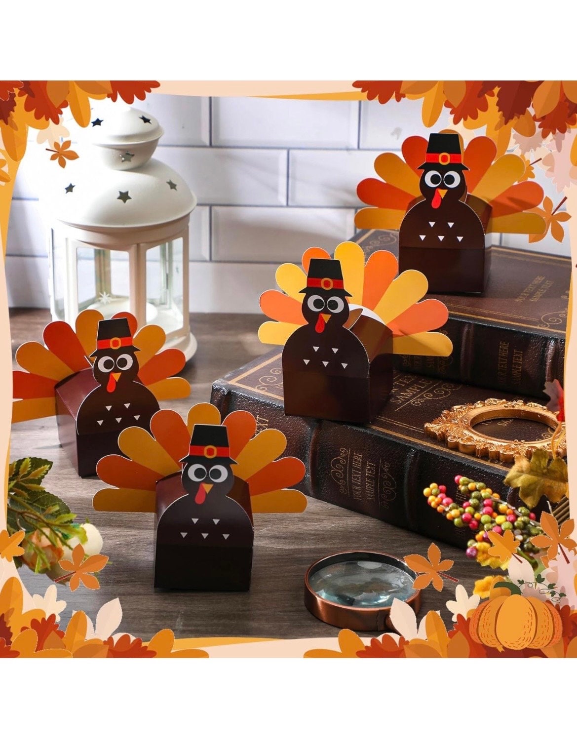 Thanksgiving Favors, Friendsgiving Treats, Thanksgiving Place Setting ...