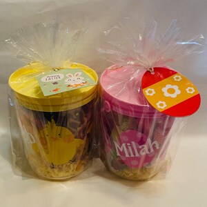 Personalized Easter Container, Easter Container With a POP IT and ...