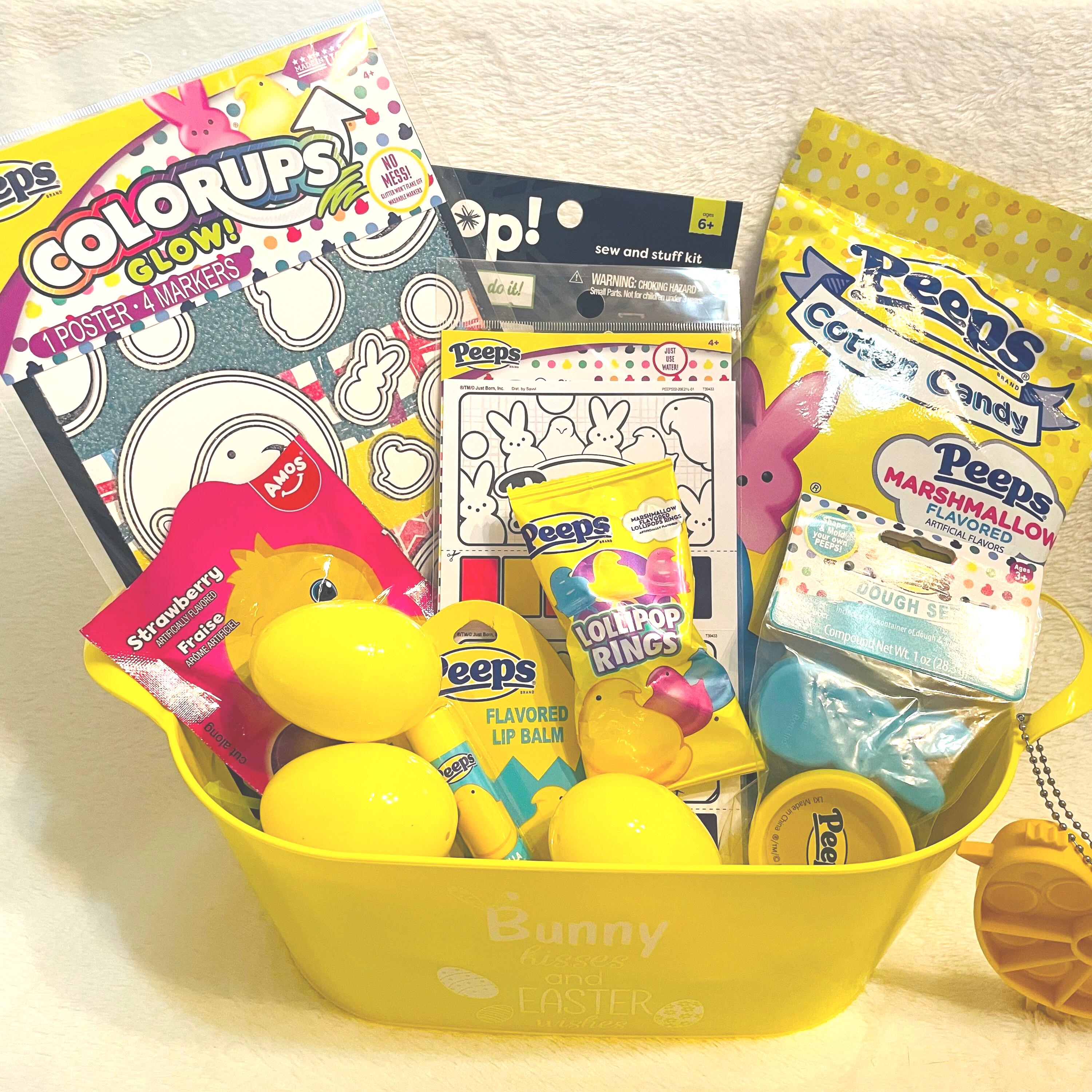 Peeps Easter Basket, Peeps Easter Gift, Peeps Gift Set - Etsy