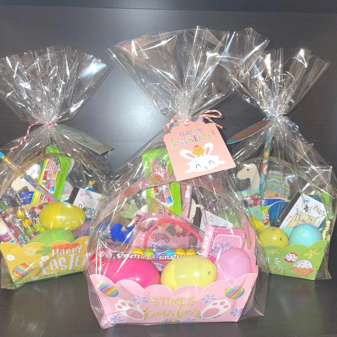 Easter Basket, Small Easter Basket, Pre-filled Easter Basket - Etsy