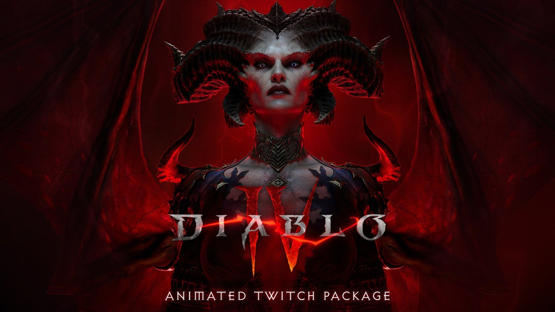 Diablo 4 | Twitch Animated Package | Scenes for Streamers - Etsy