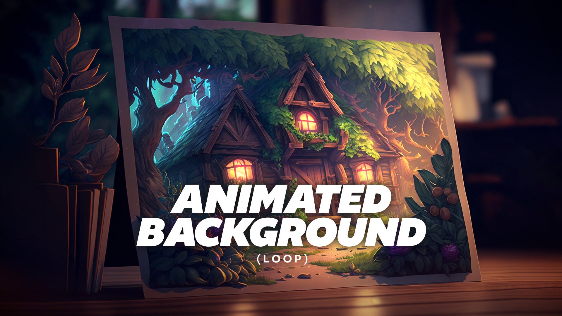 ANIMATED BACKGROUND Fantasy Photography perfect Loop - Etsy