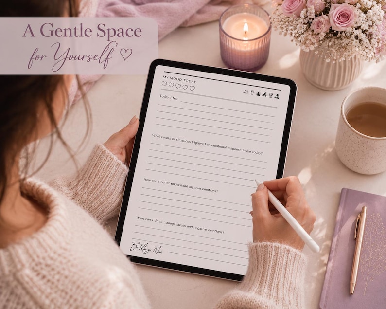 Self-help Journal for Moms | Guided Self-reflection & Emotional ...