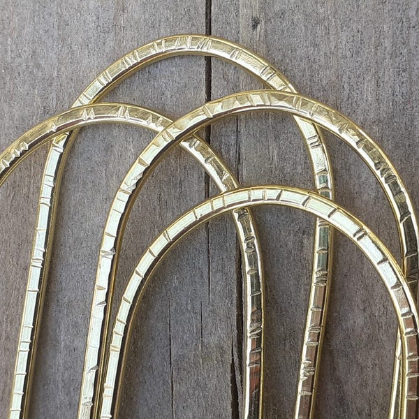 Brass Hair Pin - Etsy UK