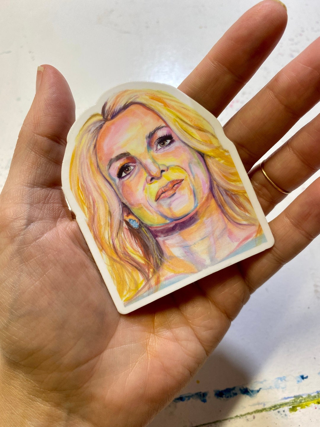 Britney Spears Vinyl Sticker - Etsy