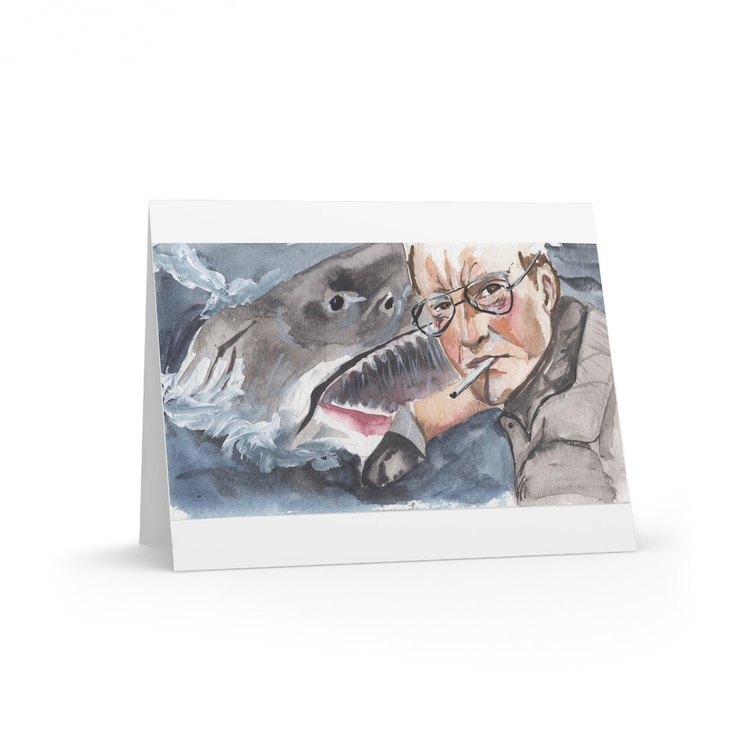 Jaws Greeting Cards (8 Pack) - Etsy