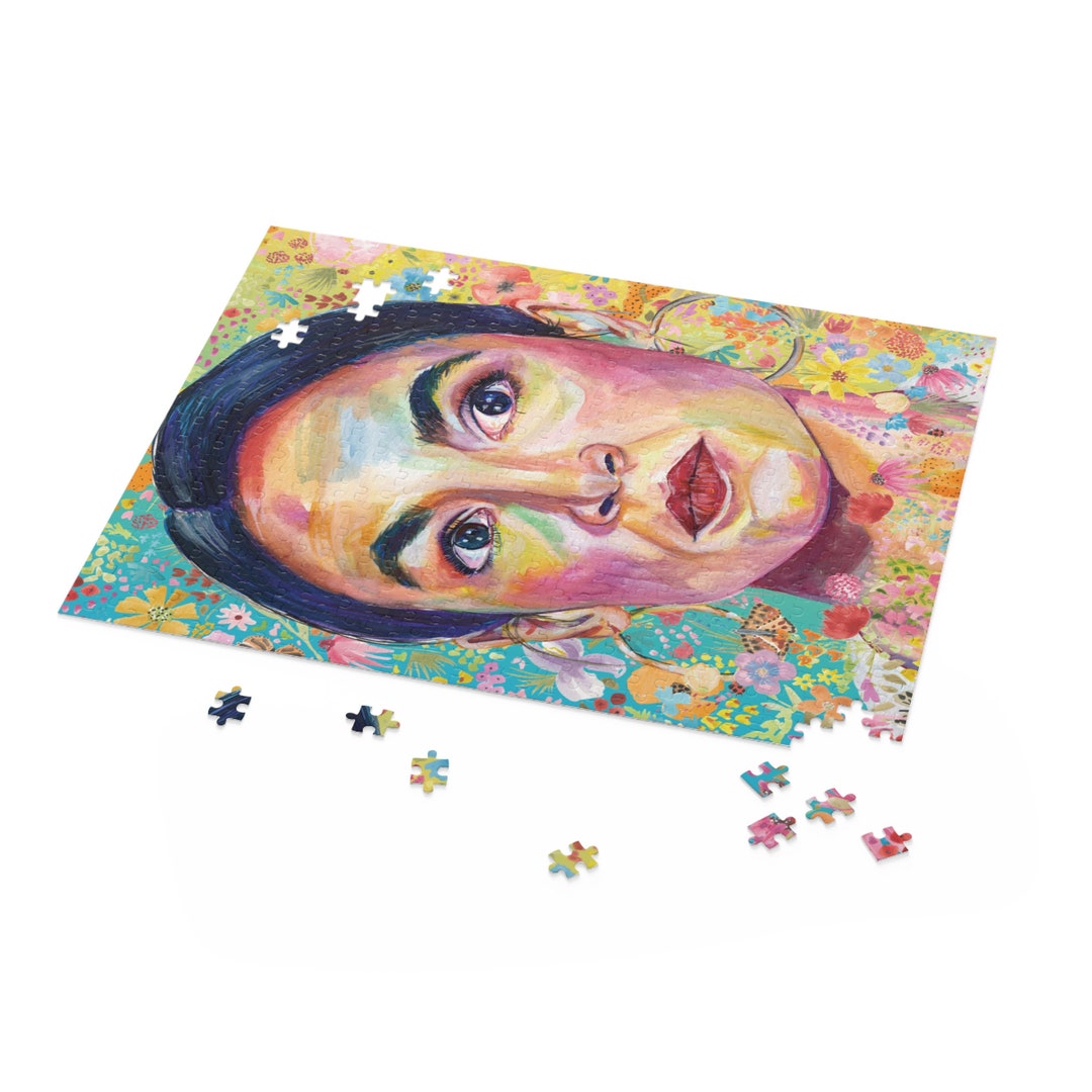 AOC -alexandria Ocasio-cortez- & Flowers Puzzle (500 Pieces) - Etsy