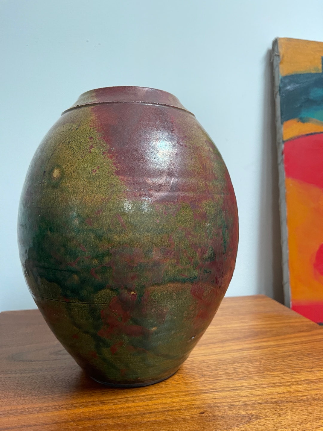 Ken Carmean Studio Pottery Vase Signed - Etsy