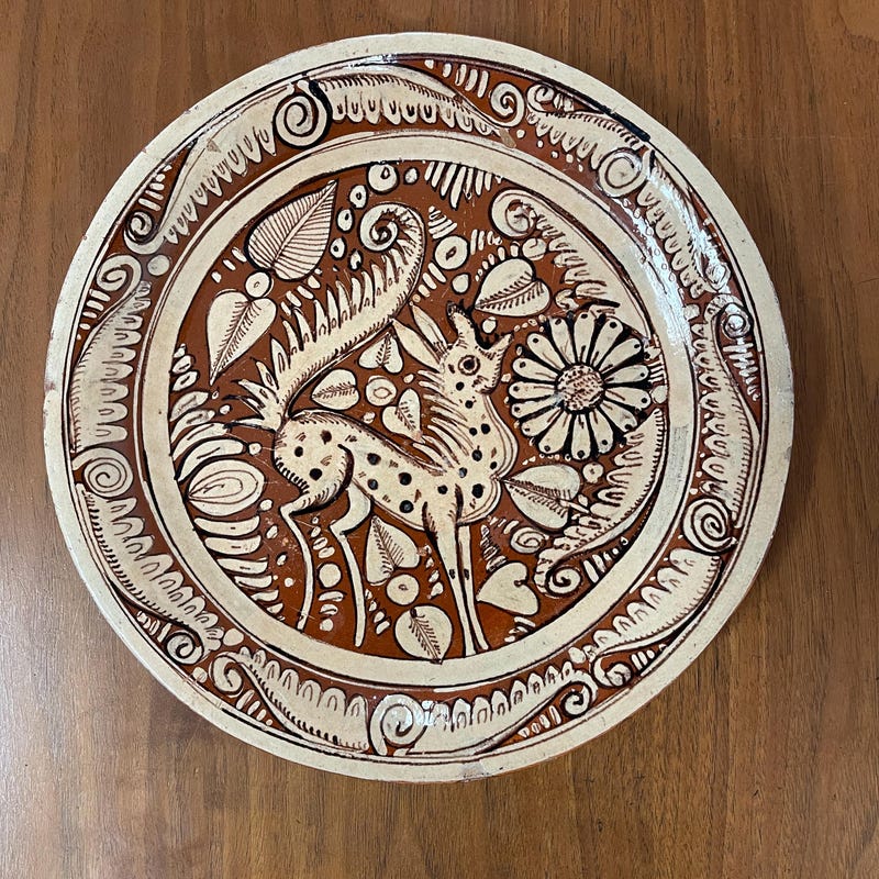 Mexican Barro Plate - Etsy