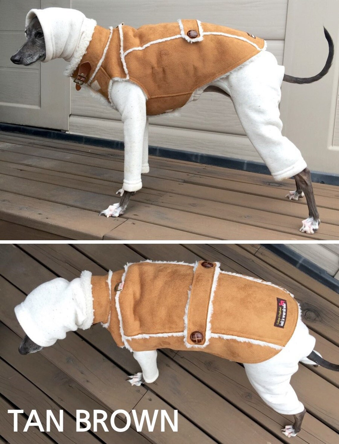 Italian Greyhound Apparel-faux Suede Vest - Etsy