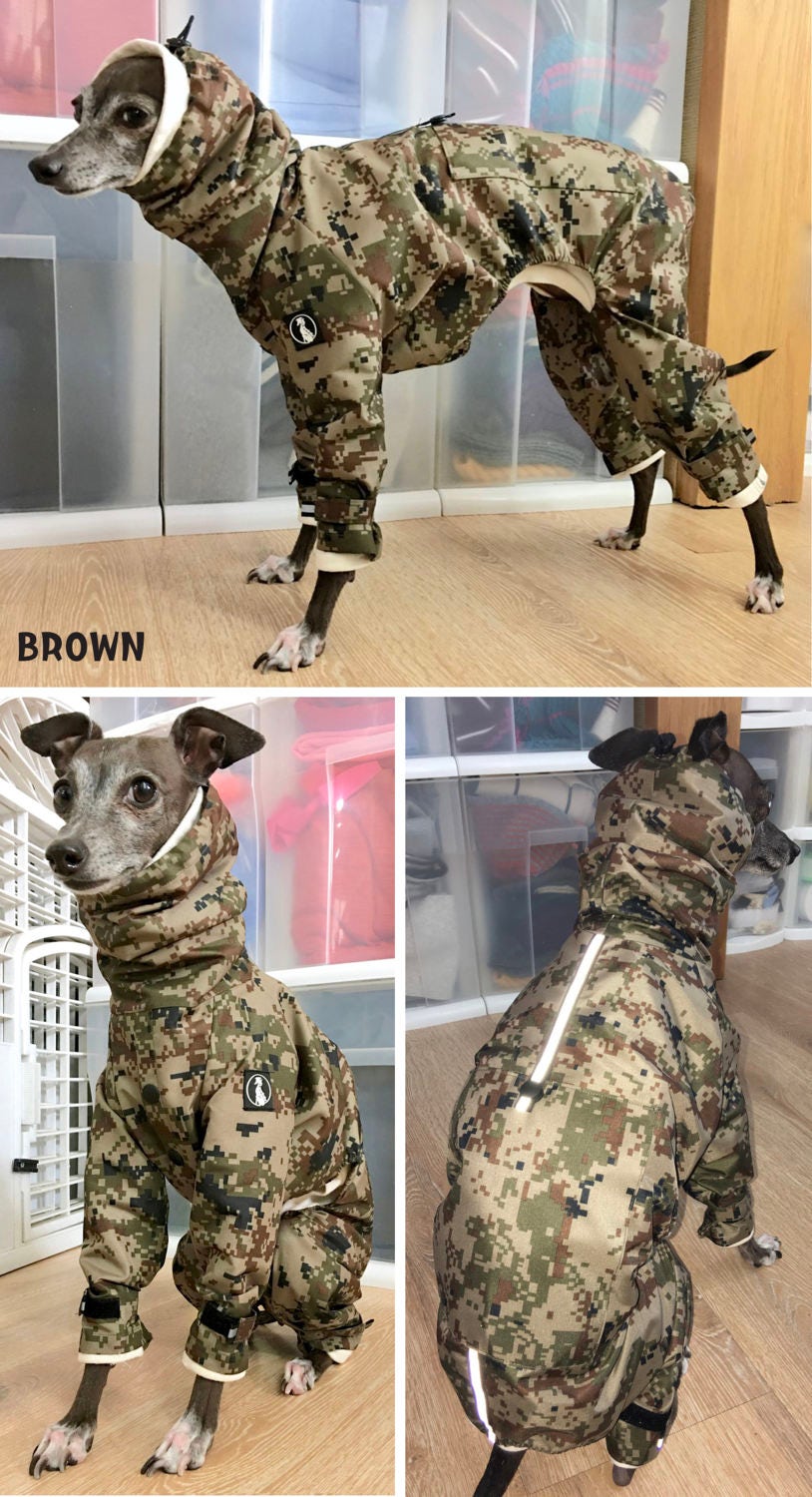 Italian Greyhound Apparelwind-proof Rompers01 | Etsy