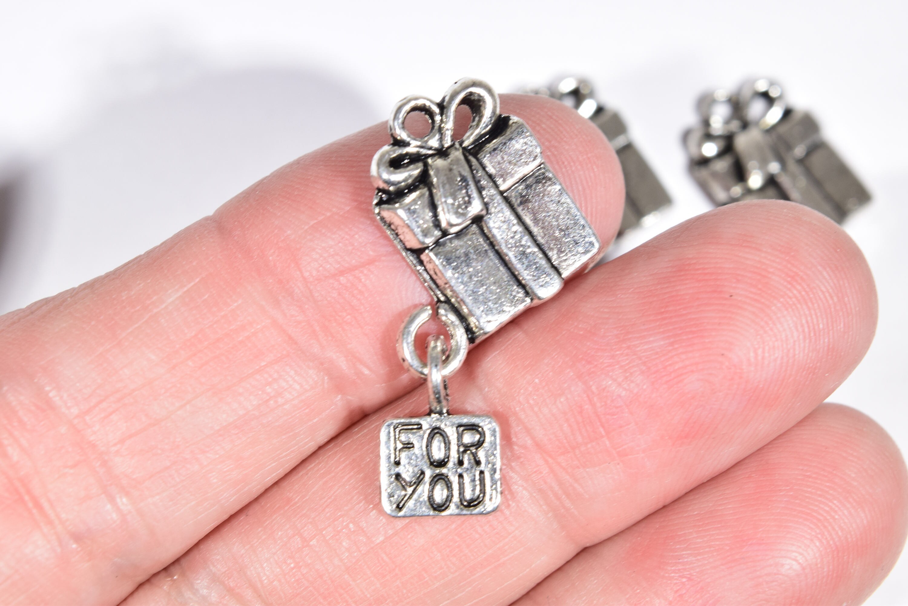 8 Gift For You Charms Birthday Present Charms Present | Etsy