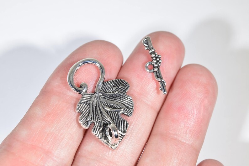 6 Medieval Clasps Leaf Clasp Sets Jewelry Clasps Leaves | Etsy