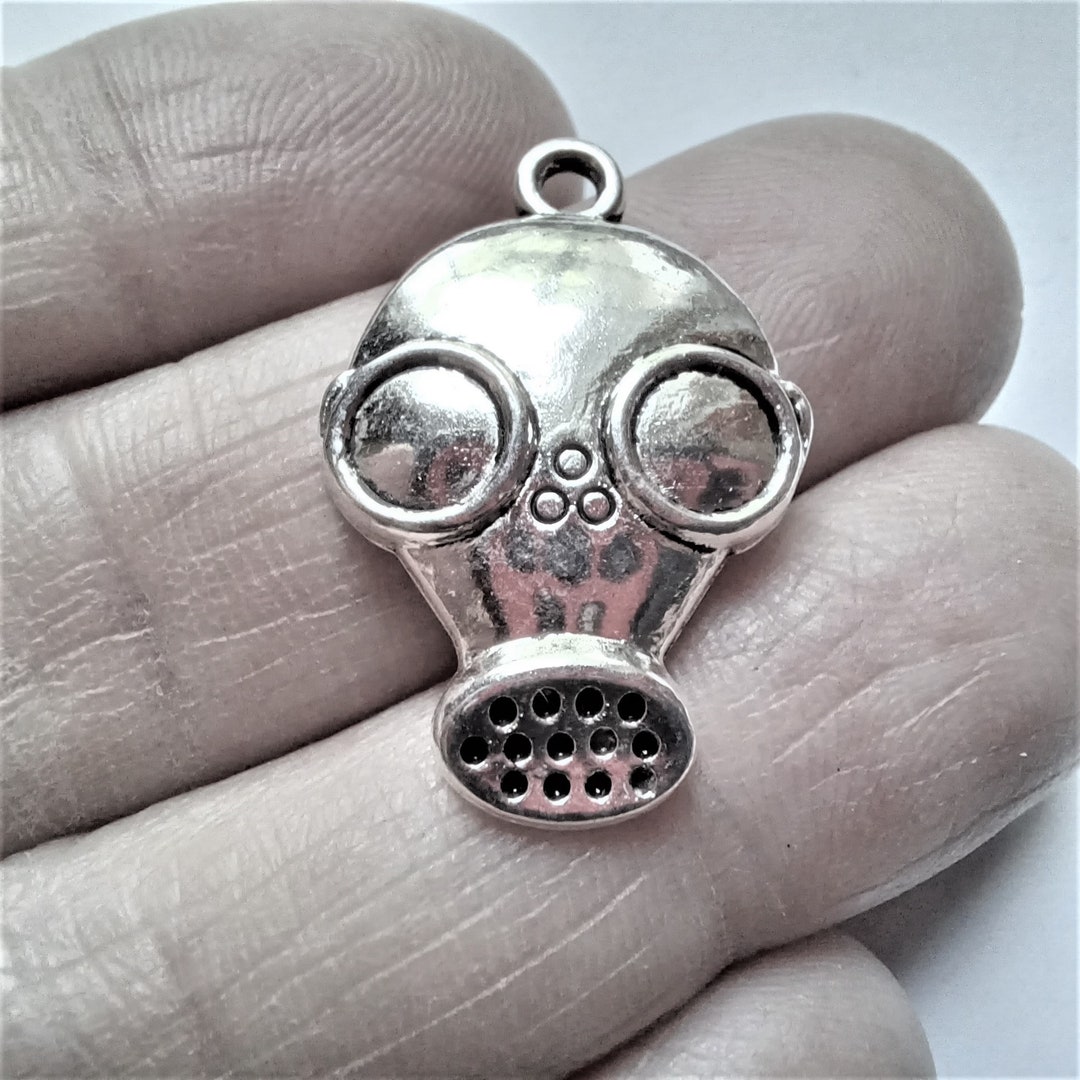 86 Gas Mask Retro Soldier Charms FREE SHIPPING USA Only - Etsy