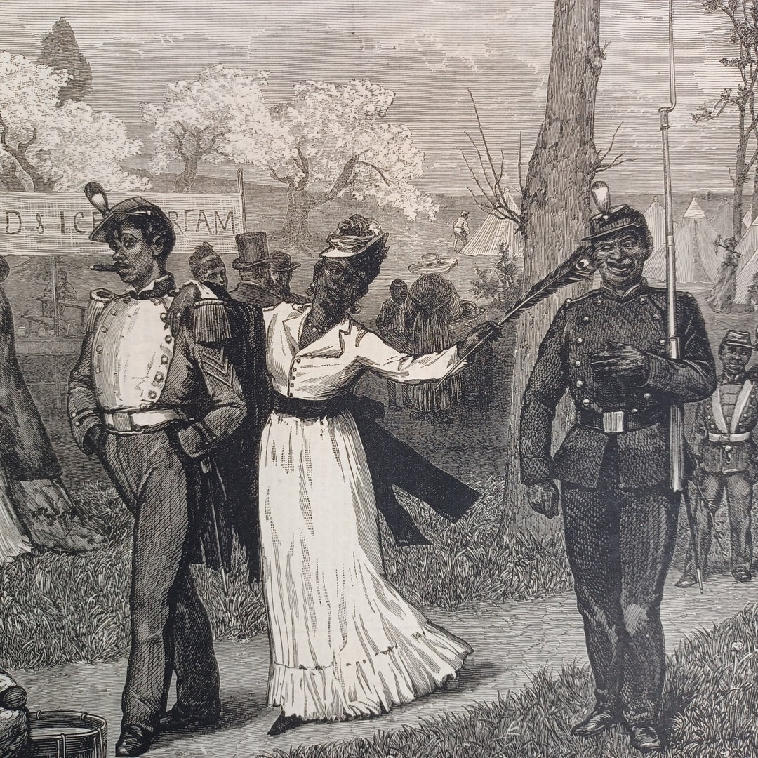 1876 African American Militia in Philadelphia Flirting London ...