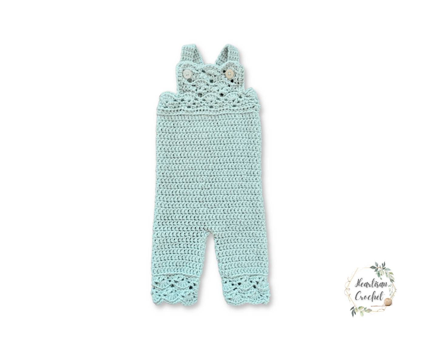 Crochet Pattern Lacy Overalls in 3 Sizes Crochet Overalls - Etsy Australia