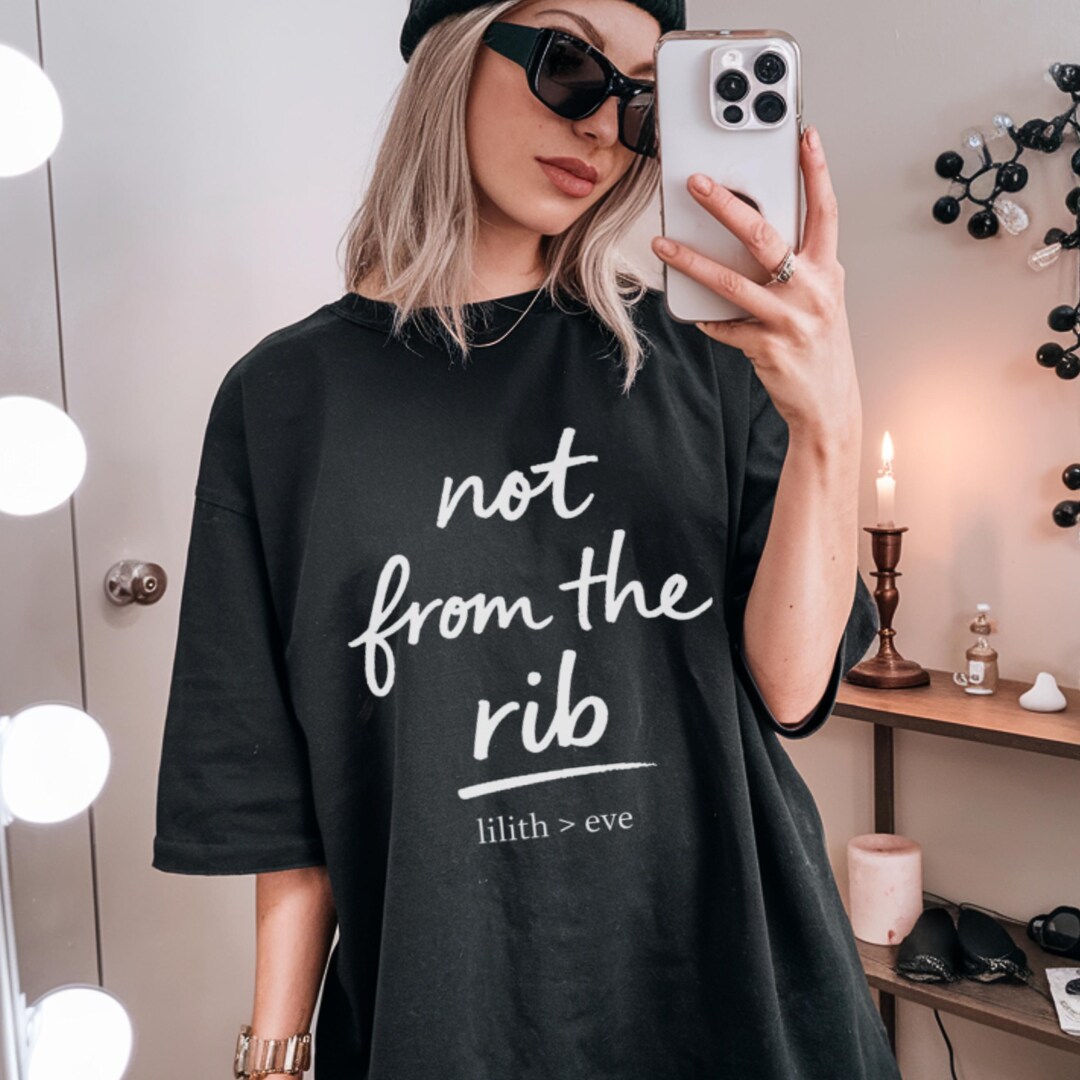 Lilith Feminist Shirt Dark Feminine Graphic Tee Witch Empowerment ...