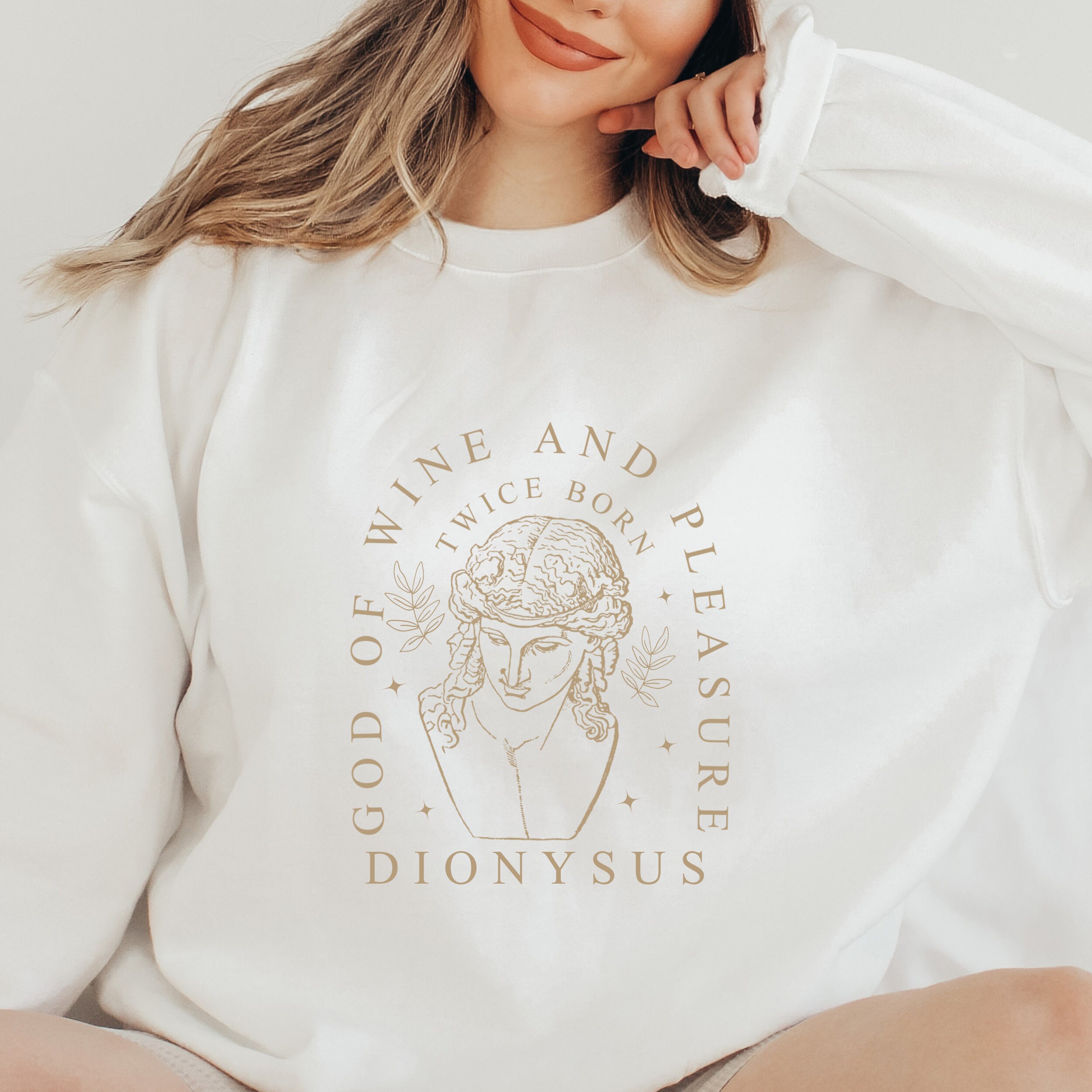 Dionysus Sweatshirt: Greek Mythology Dark Academia Clothing - Etsy