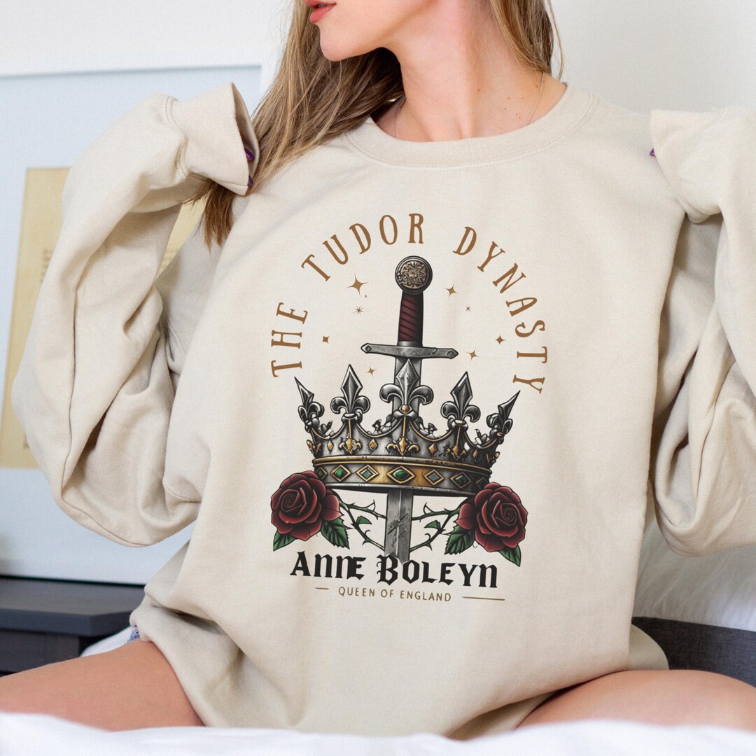 Anne Boleyn Sweatshirt Dark Academia Tudor History Gift History Buff ...