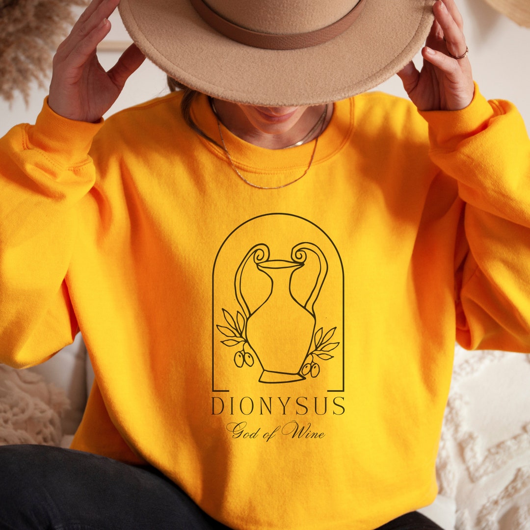 Dionysus Sweatshirt Mythology Shirt Greek Mythology Camp Half-blood ...