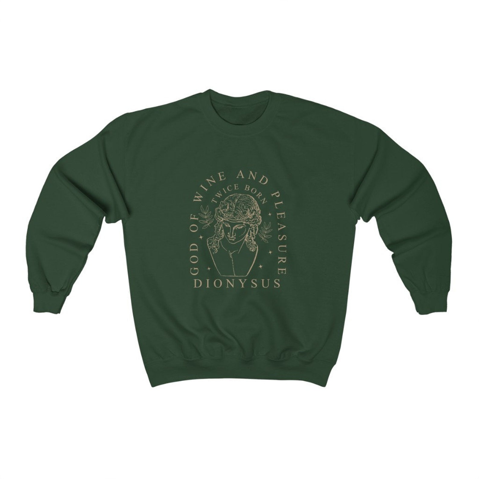 Dionysus Sweatshirt: Greek Mythology Dark Academia Clothing - Etsy