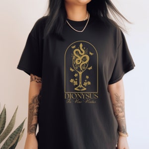 Dionysus Comfort Colors Shirt Mythology Shirt Poet Tee Dark Academia ...