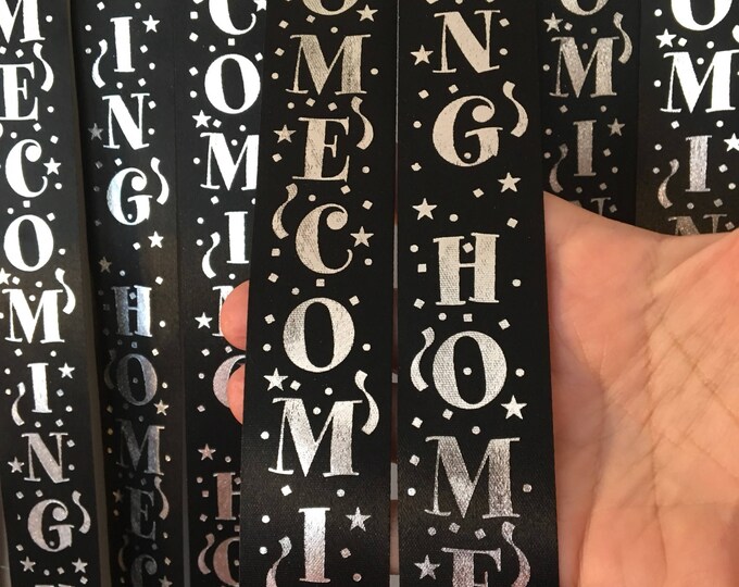 Homecoming Ribbon Garland Photo Backdrop Photo Prop Black - Etsy